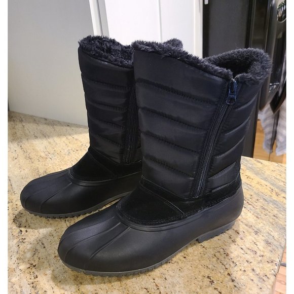 Propét | Shoes | Size 1 Wide Womens Illia Winter Boot Propet Black Fuax ...
